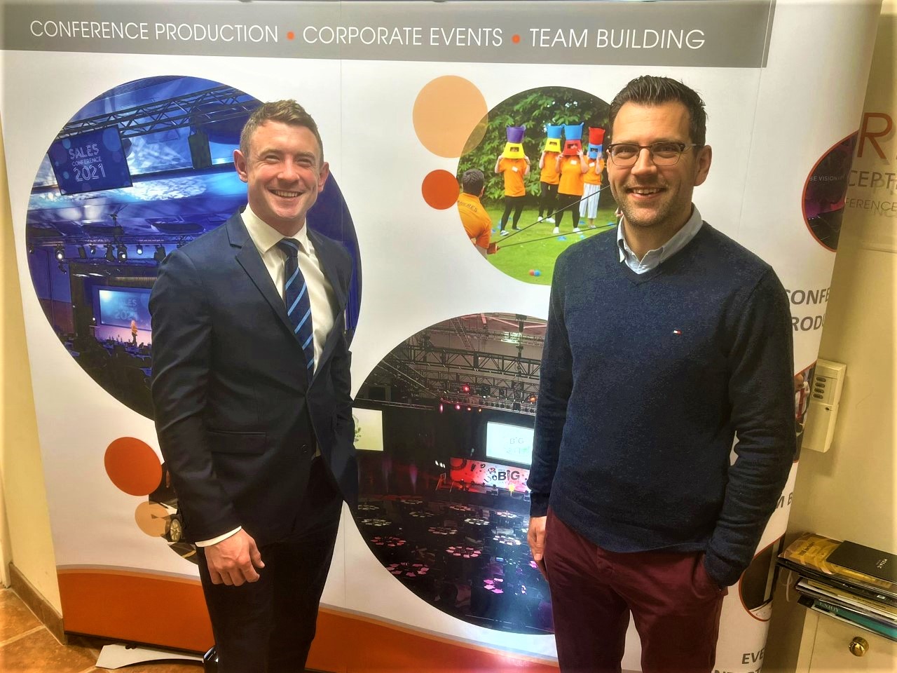 Our new Team Building Events Manager - James Gibney