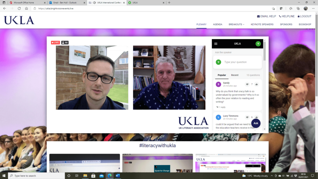Case Study for UKLA for our Virtual Conference Management Services