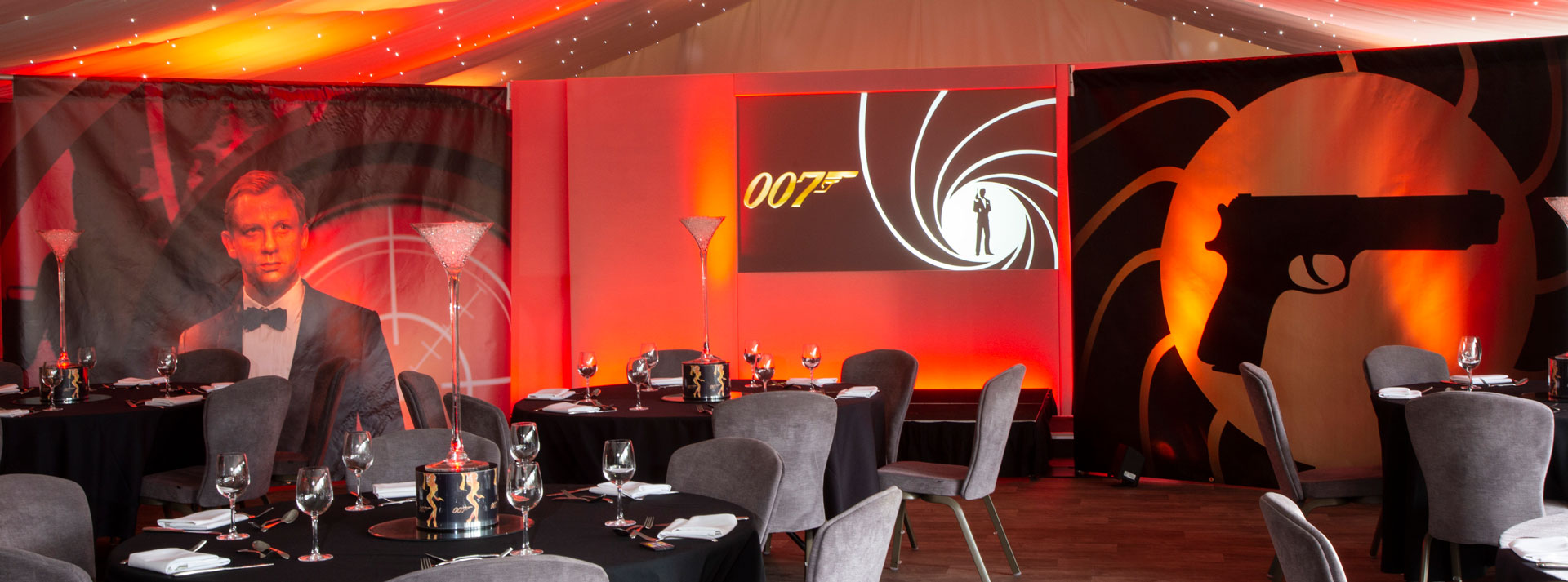 Themed Corporate Evening Events - from Bright Vision Events