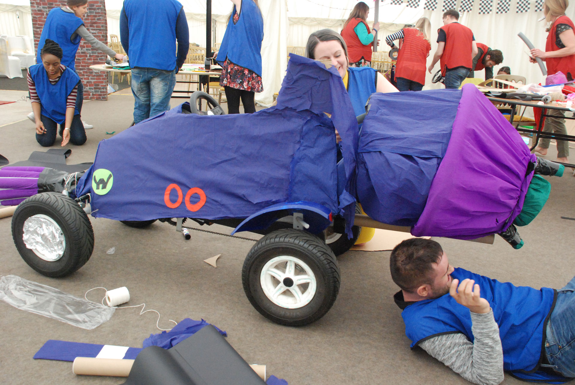 Indoor Wacky Races | from Bright Vision Events