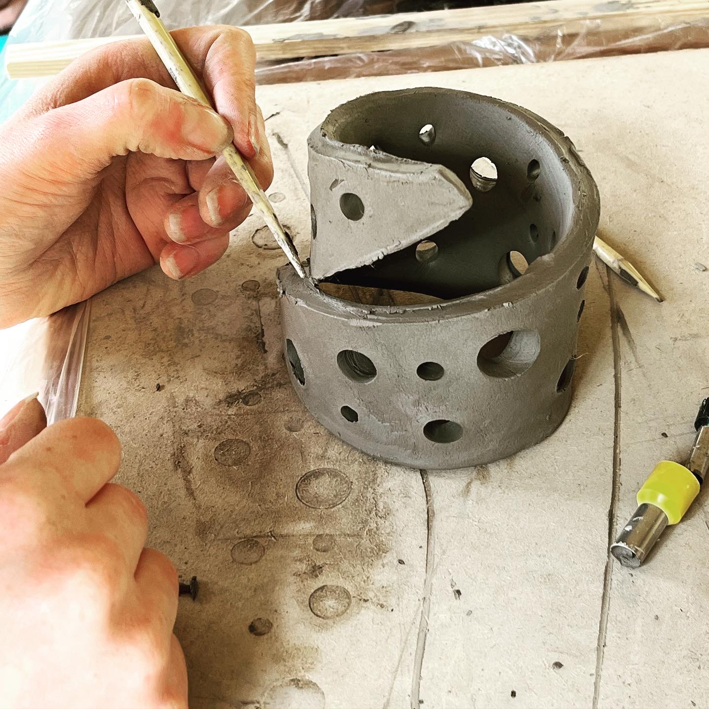 Clay-making workshop | from Bright Vision Events